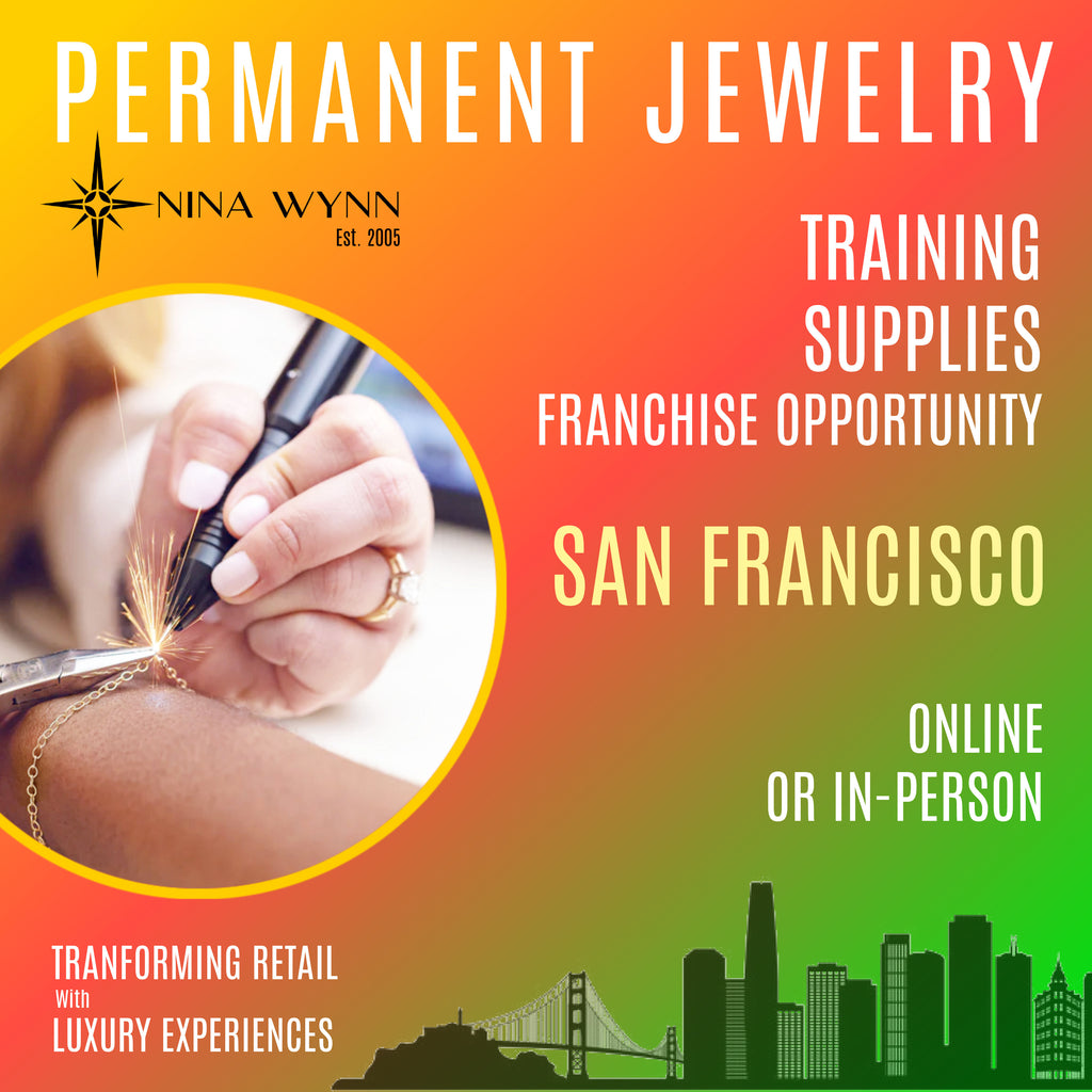 Permanent Jewelry Training San Francisco with Welder + Kit – Nina Wynn