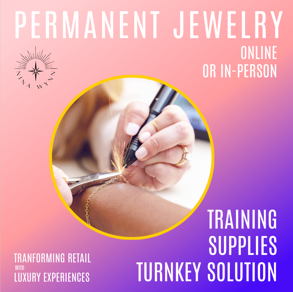 Certified Permanent Jewelry Training Online – Nina Wynn
